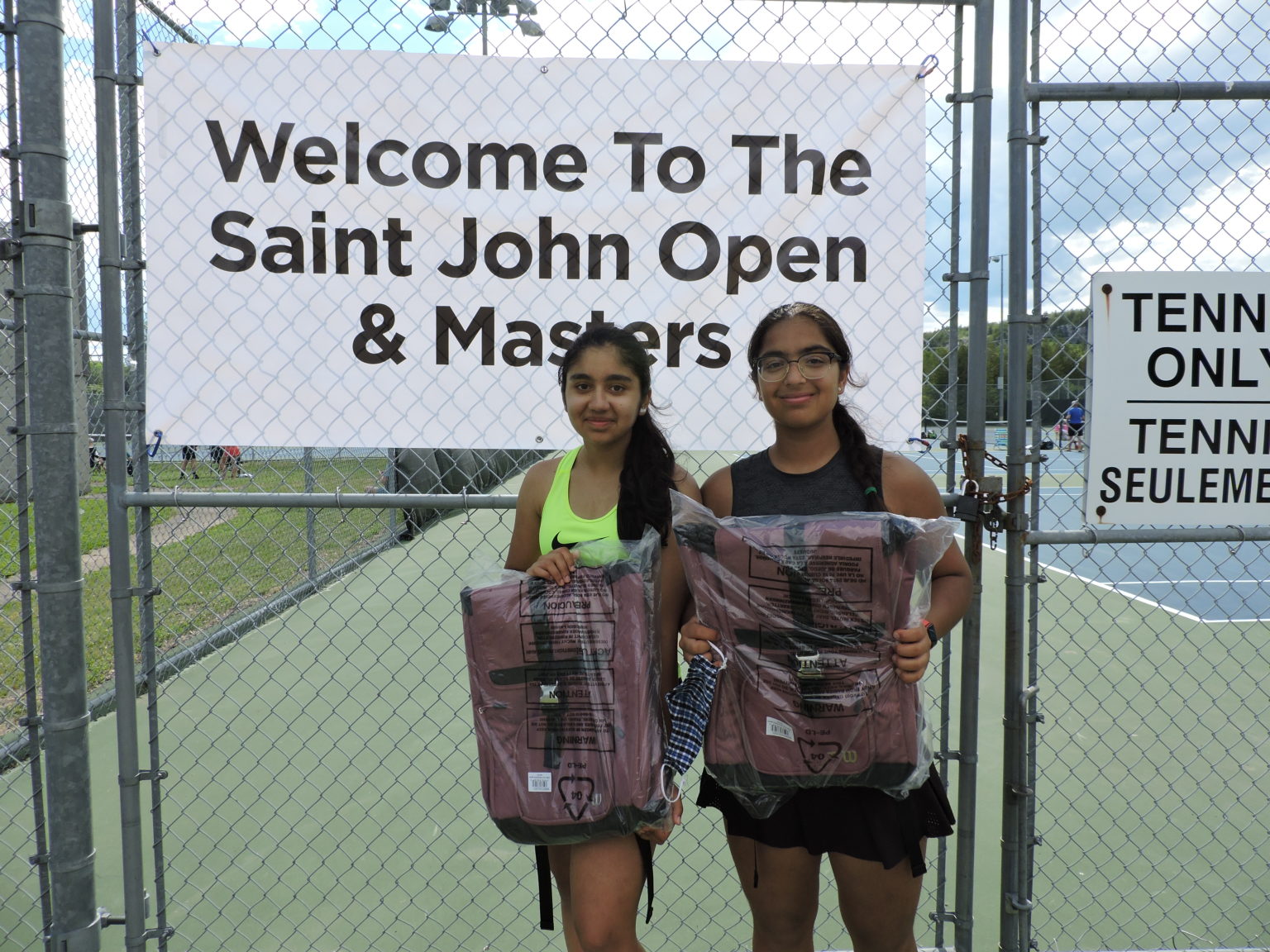 SAINT JOHN OPEN & MASTERS RESULTS - Tennis New Brunswick